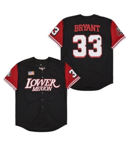 Kobe Bryant Lower Merion Baseball Jersey - Daily Sport Fan