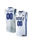[Available] New Custom Duke Blue Devils Jersey Elite White