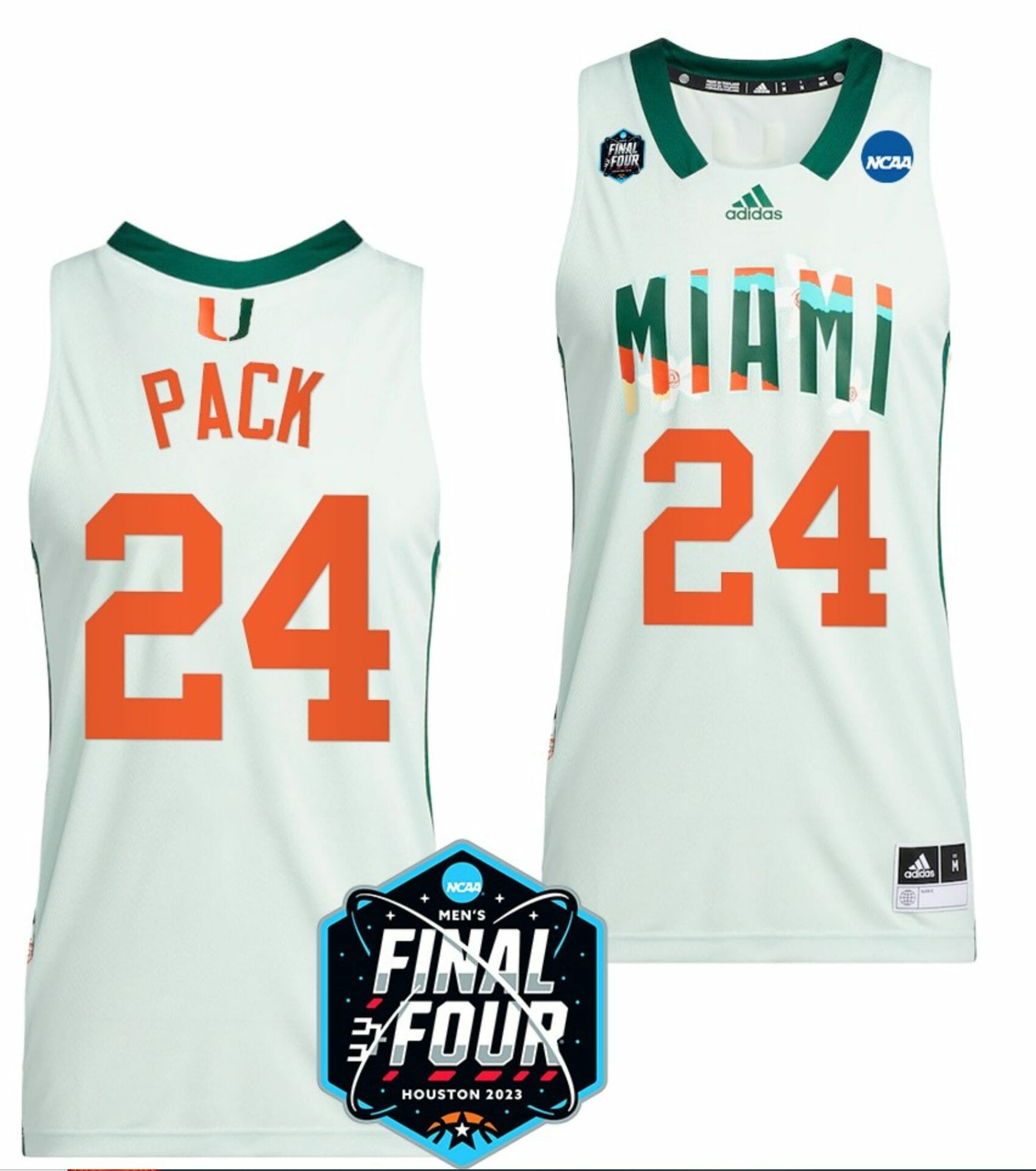 [Trending] Buy New Nijel Pack Jersey Miami Hurricanes White