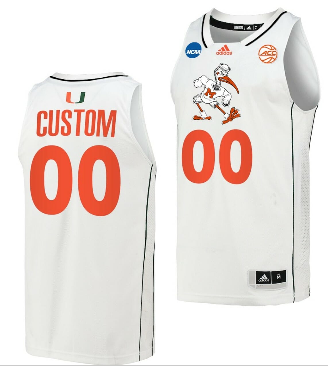 [Available] Buy New Custom Miami Hurricanes Jersey White
